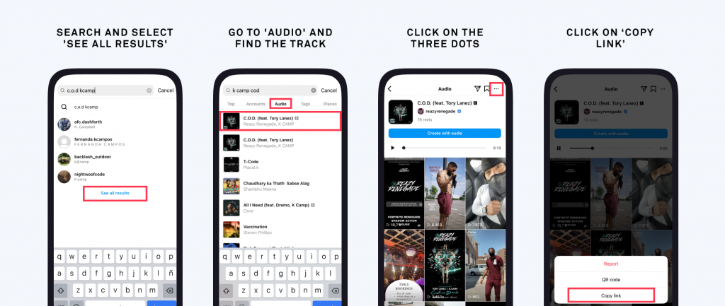 How to Share IG & TikTok Audio Links: A Simple Guide for Artists ...